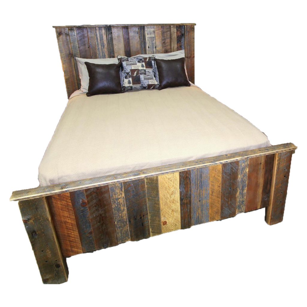 Yellowstone Barnwood Bed | Four Corner Furniture | Bozeman MT