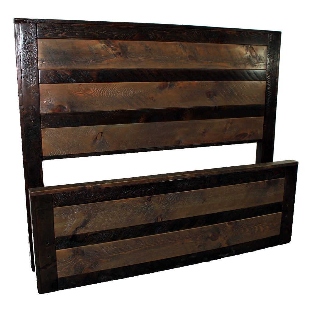 Urban Rustic Wood Bed | Four Corner Furniture | Bozeman MT