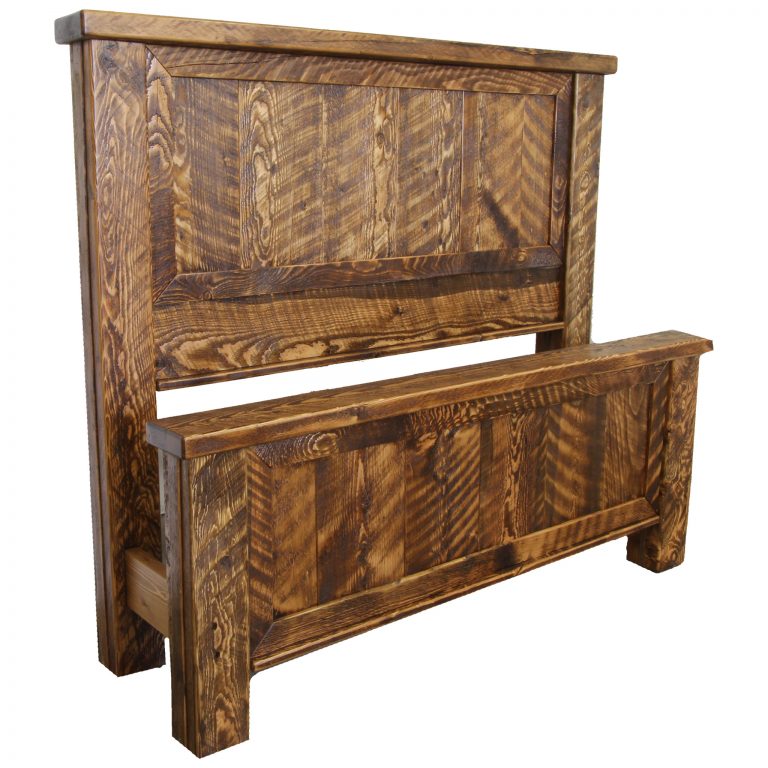 Rustic Panel Bed | Four Corner Furniture | Bozeman MT