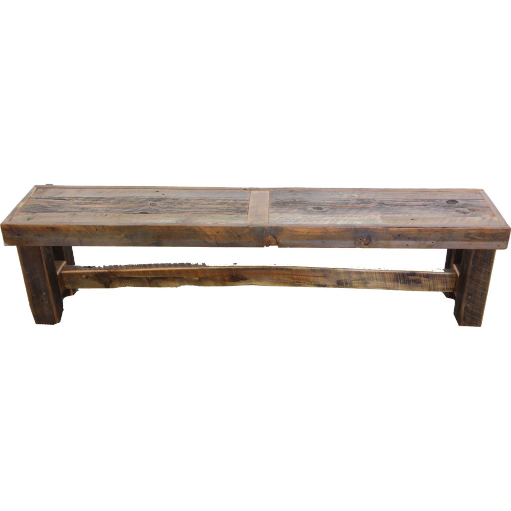 Reclaimed Timber Bench | Four Corner Furniture | Bozeman MT