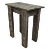 Simple Small Rustic Side Table | Four Corner Furniture | Bozeman MT