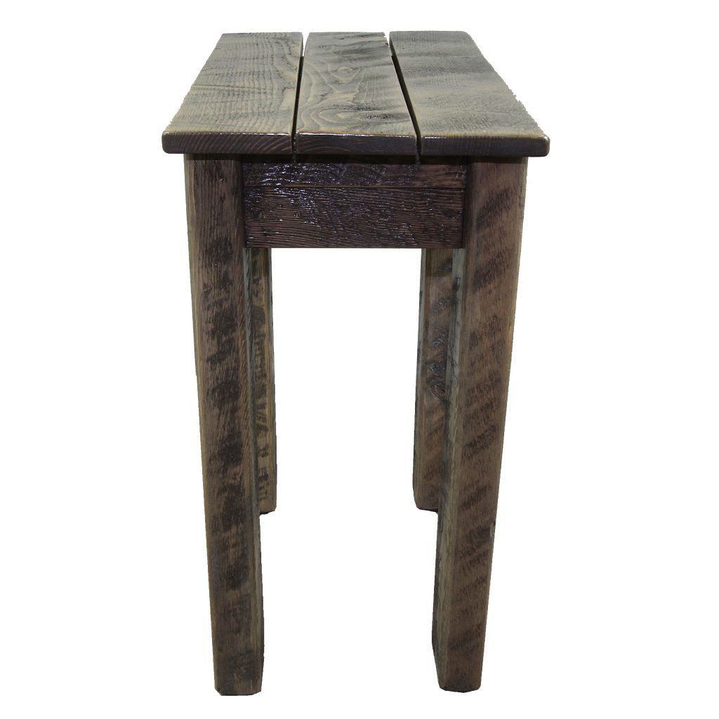 Simple Small Rustic Side Table | Four Corner Furniture | Bozeman MT